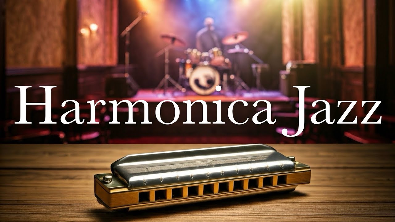 Harmonica Jazz Old Style | To Work / To Study / Instrumental Music ...