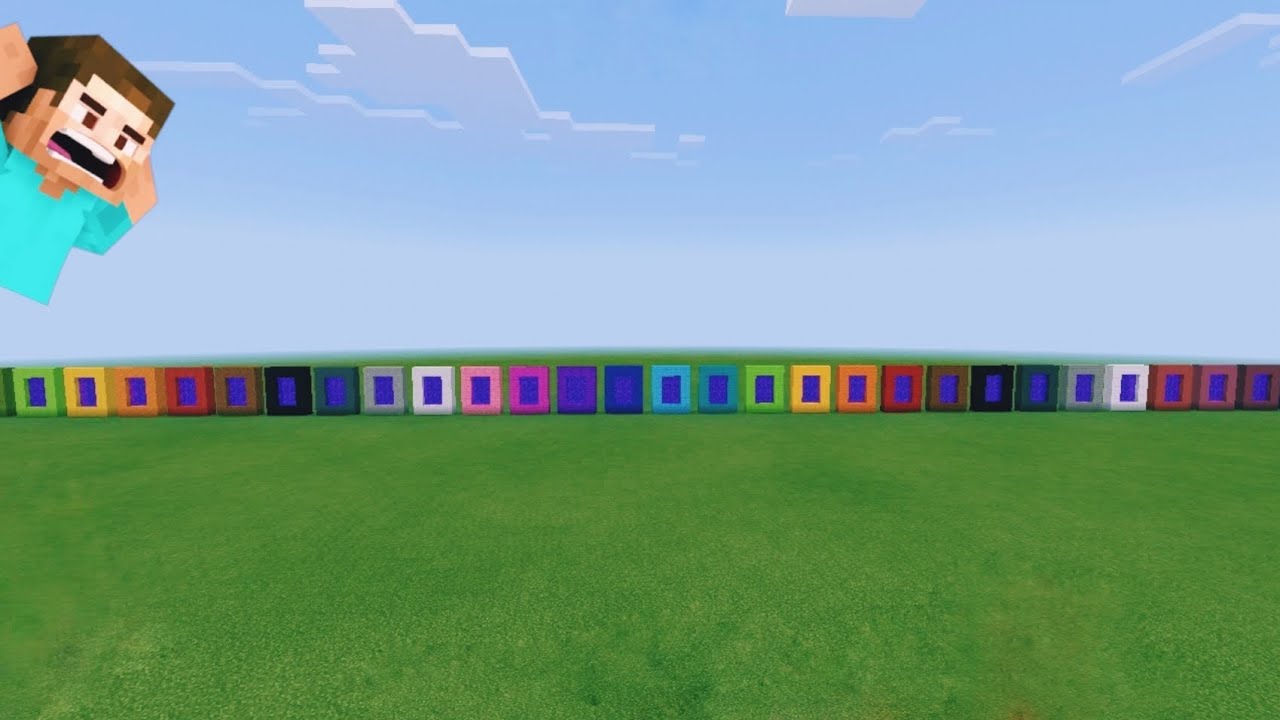 new and different type of portals in minecraft and 💯 percent working ...