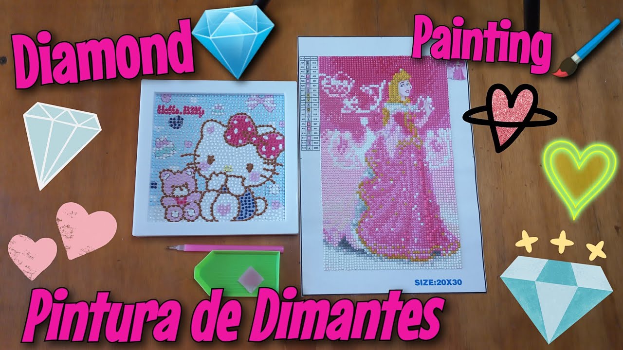 Tutorial Diamond 💎 Painting🖌 CUADRO🖼 DE DIAMANTES💍 | #diamondpainting ...