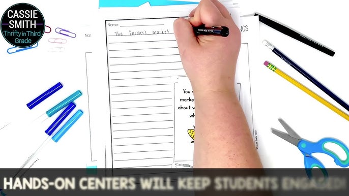 2nd Grade Writing Graphic Organizer