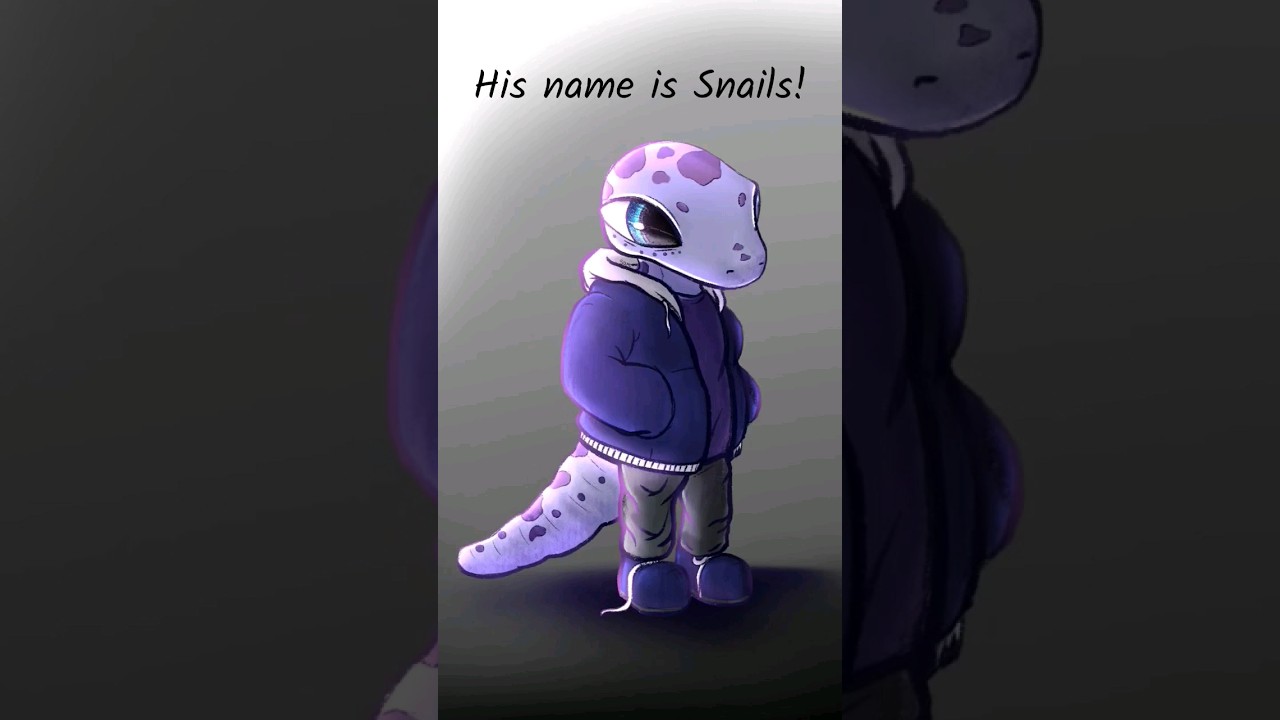 Meet Snails! #undertale #art #oc - YouTube