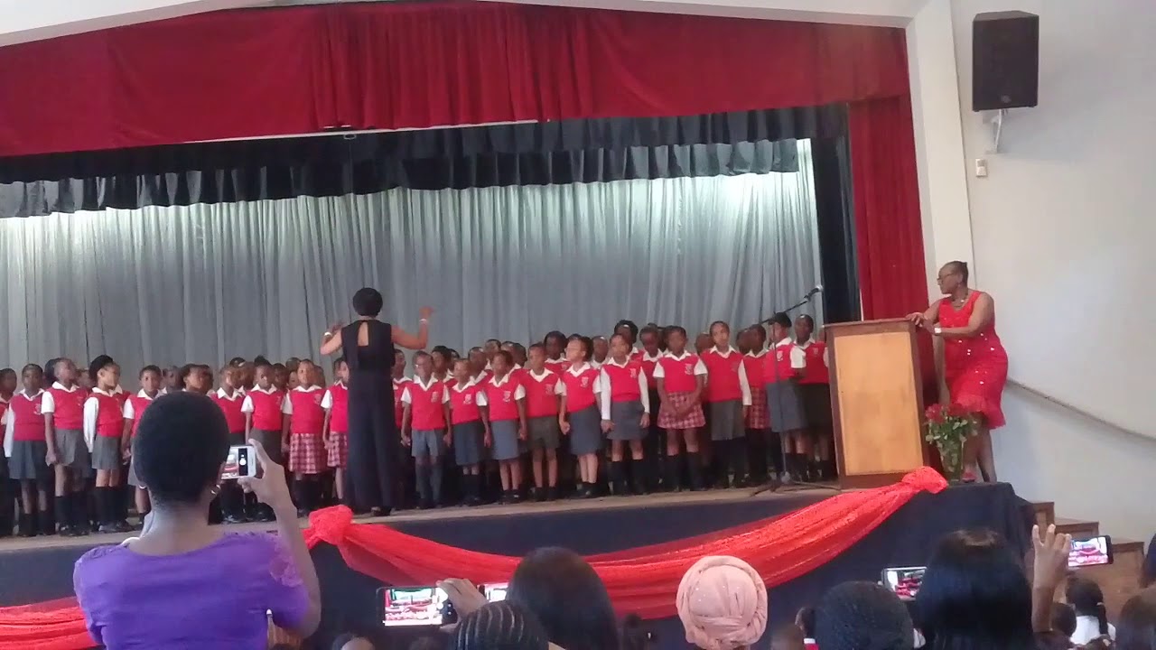 Burgher Right School grade 2 and 3 learners - YouTube