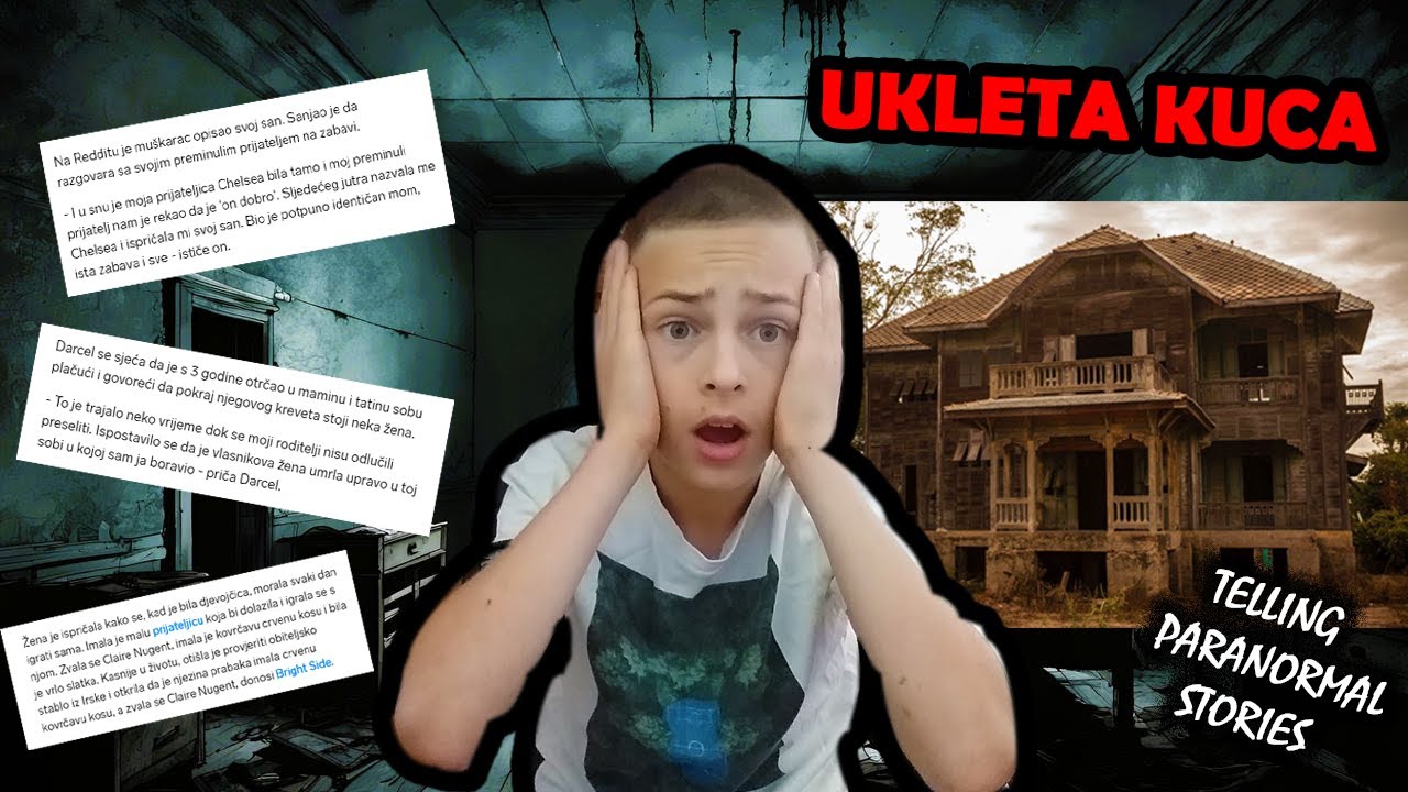 STRASNE PRICE I UKLETA KUCA / Telling Paranormal Stories (ep1) - YouTube