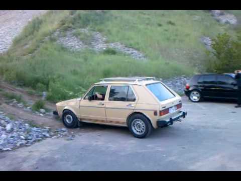 Vw rabbit offroad - YouTube