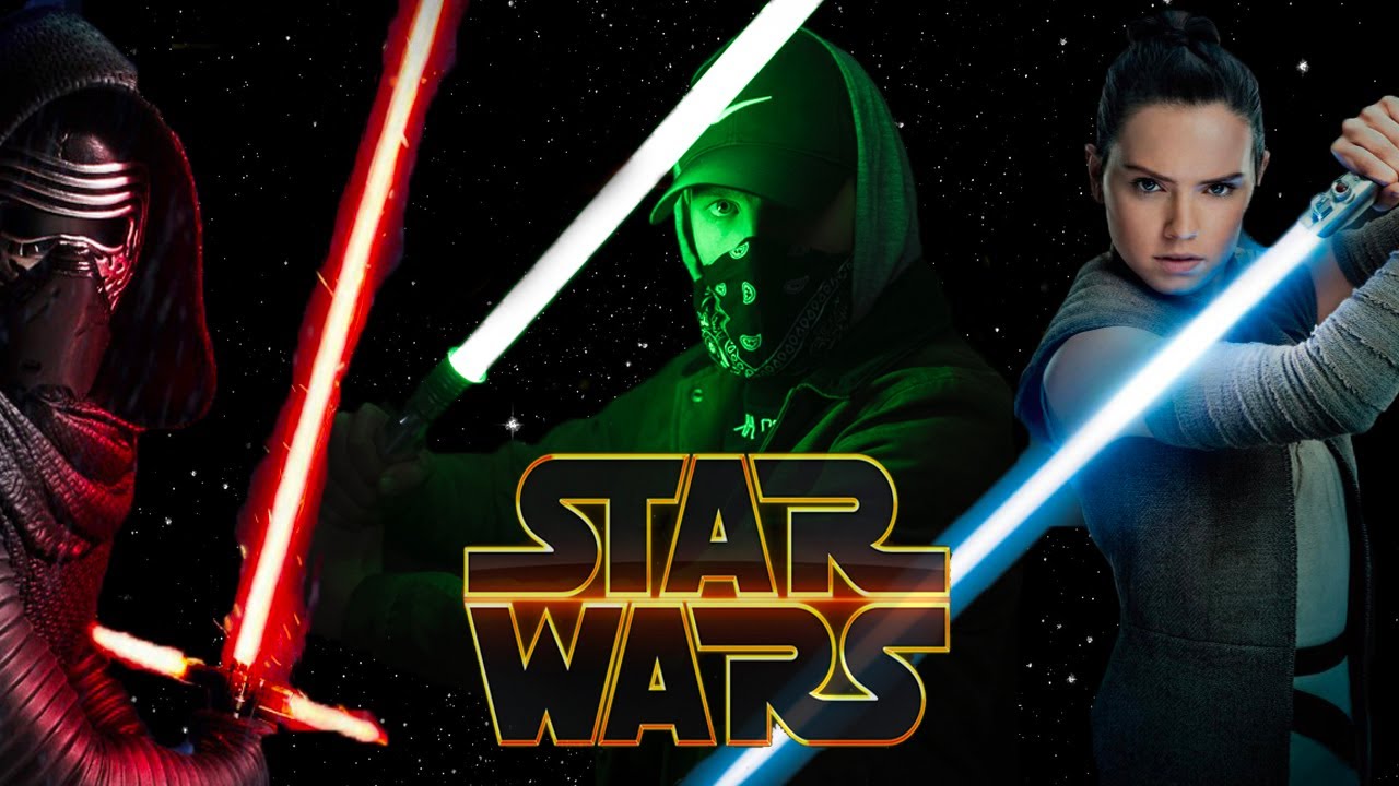 J''apprends à Manier le SABRE LASER (STAR WARS) - YouTube