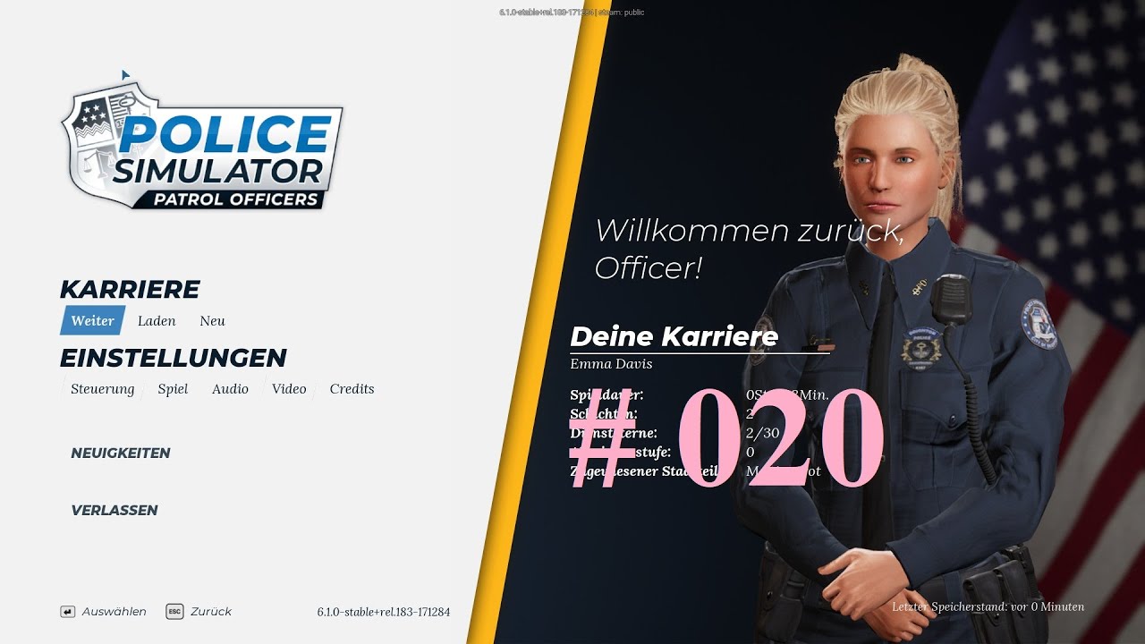 Police Simulator 2022 #020 - MODUS Offene STREIFE - Mit EMMA im POLIZEI ...