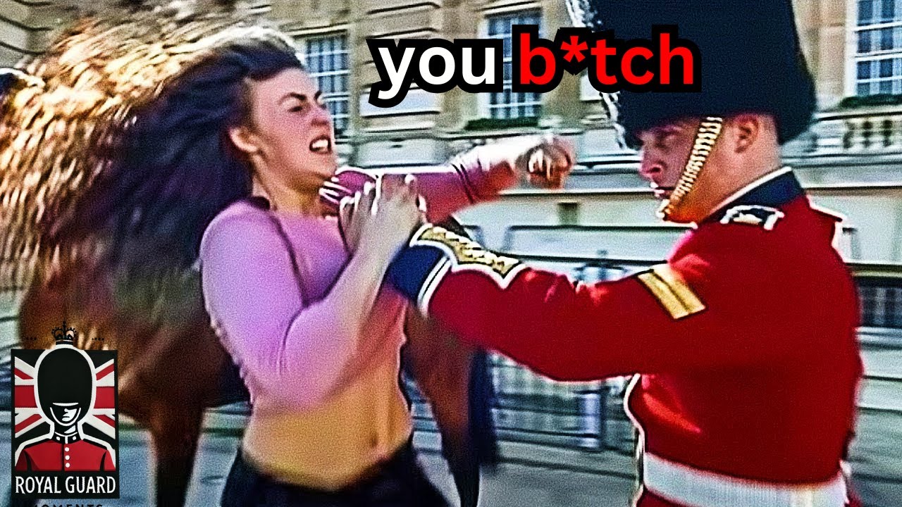 When Royal Guards Defend Themselves Against Disrespect! - YouTube