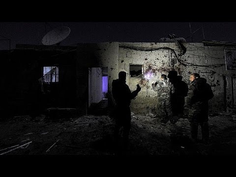 Şam'daki Mezzeh hava üssü bombalandı
