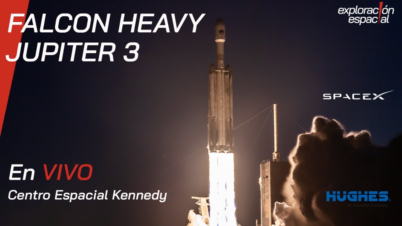 Falcon Heavy - JUPITER 3 - YouTube