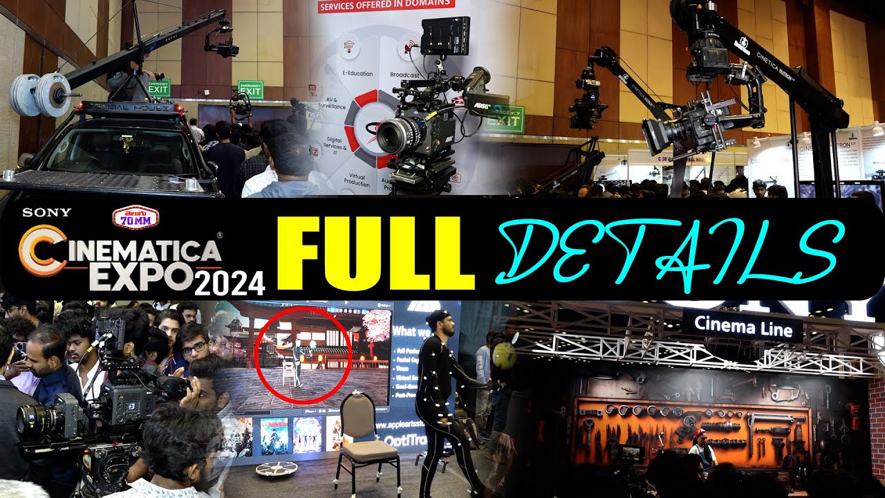 Experience the Magic of Cinema at Cinematica Expo 2024 | RGV, sandeep reddy vanga, kk senthil ...