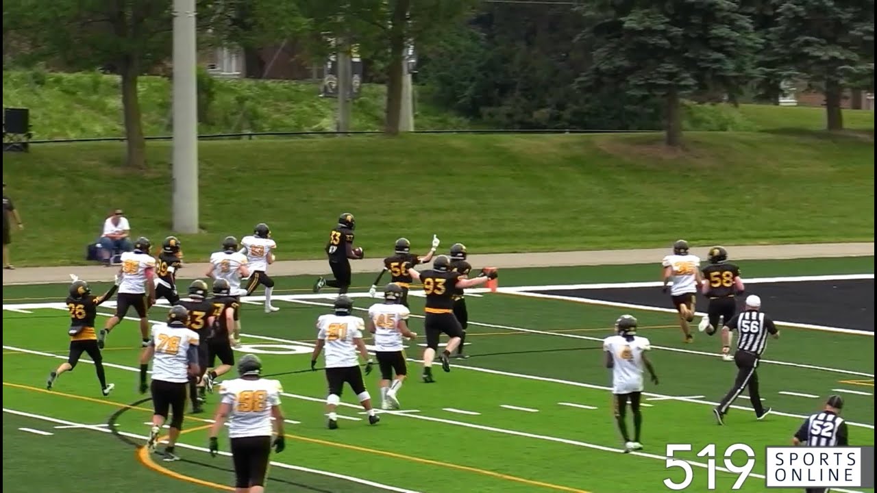 OSFL Football (Under 16) - Brampton Bulldogs vs Waterloo Jr. Warriors ...
