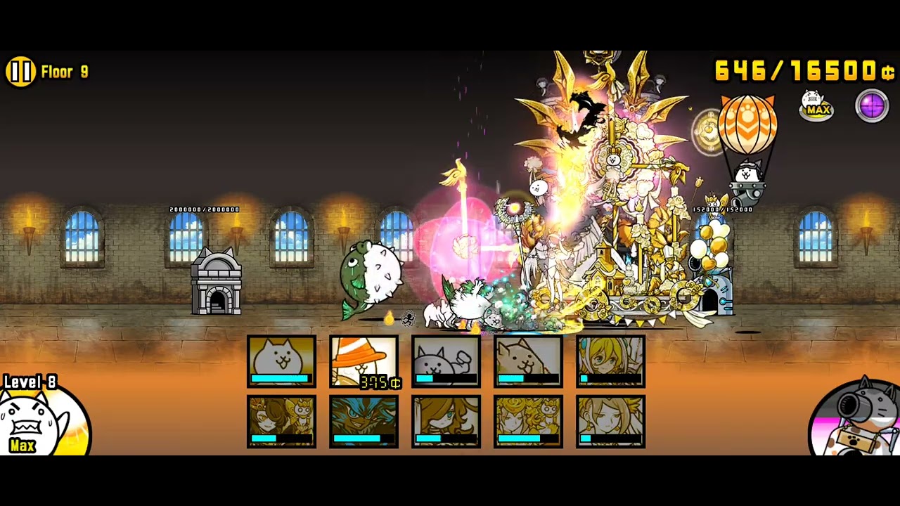 Battle Cats - Relic Citadel floor 9 - YouTube