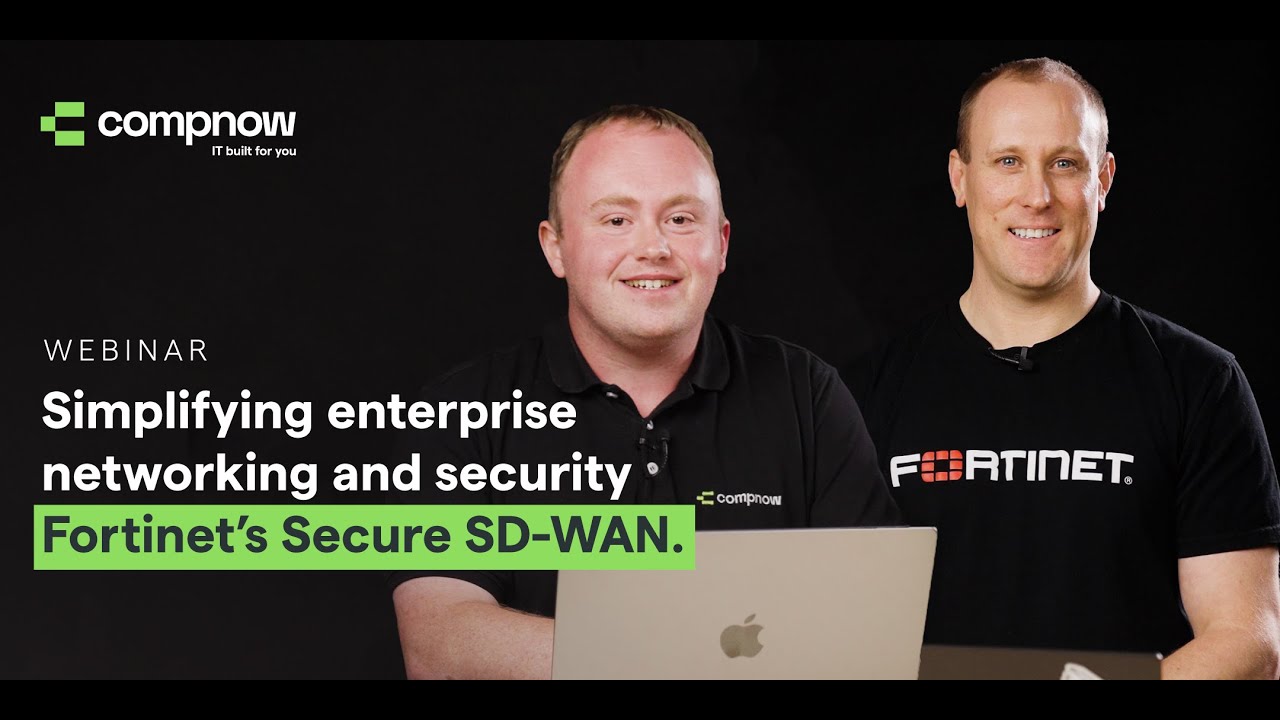 Simplifying enterprise networking and security - Fortinet’s Secure SD-WAN. - YouTube