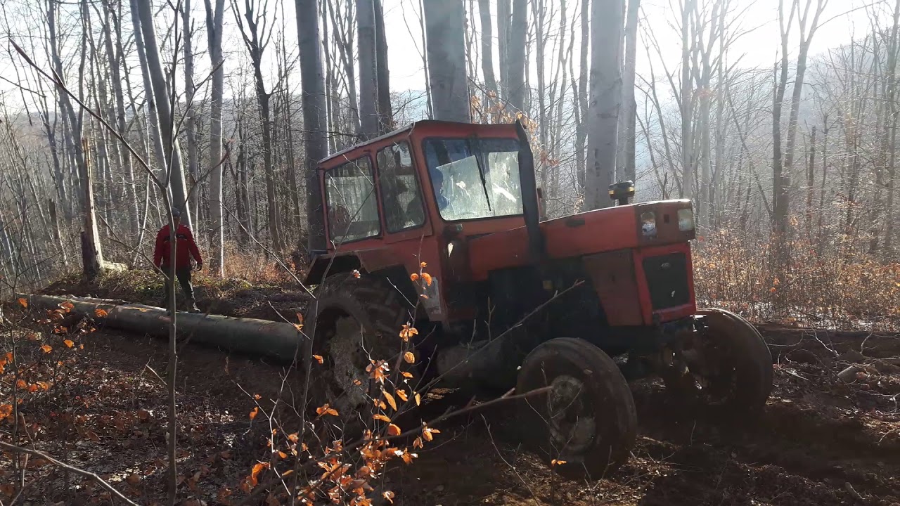 Tractor forestier - YouTube