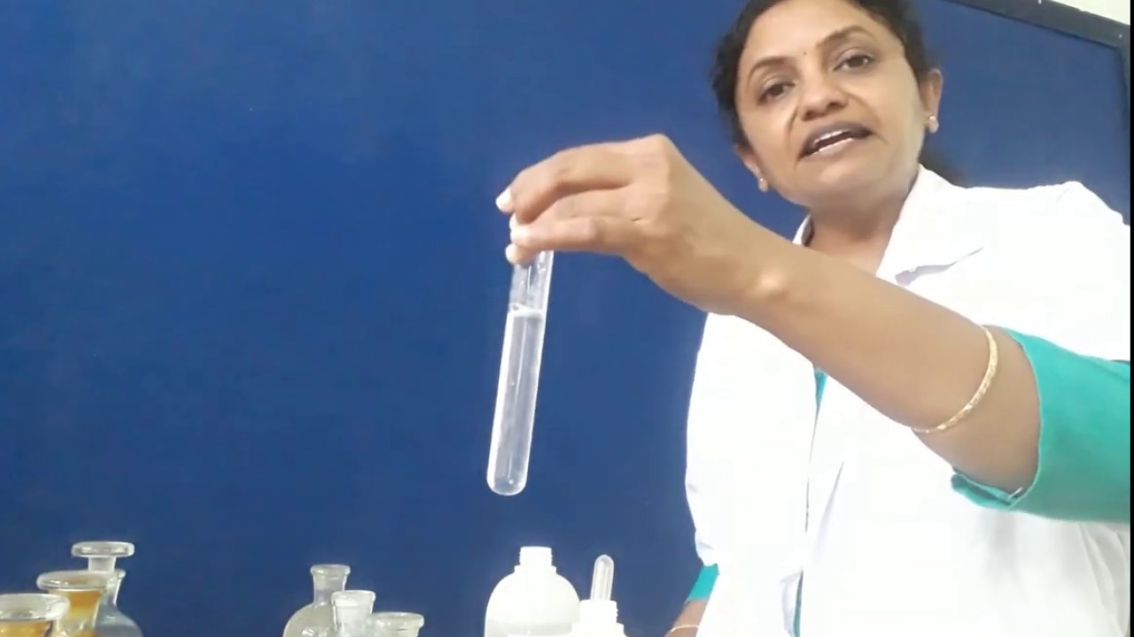 Analytical Chemistry | 4 | Detection of Cation - Part 2 - YouTube