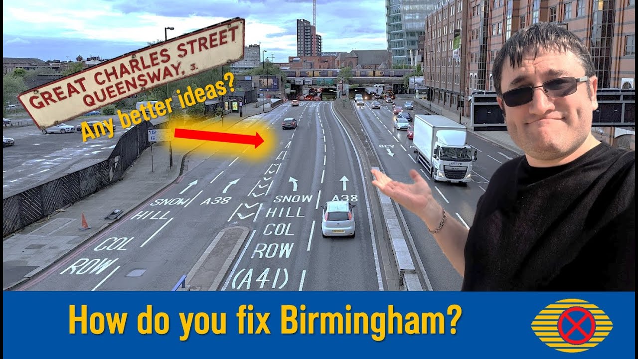 How do you fix the Birmingham Inner Ring Road? - YouTube