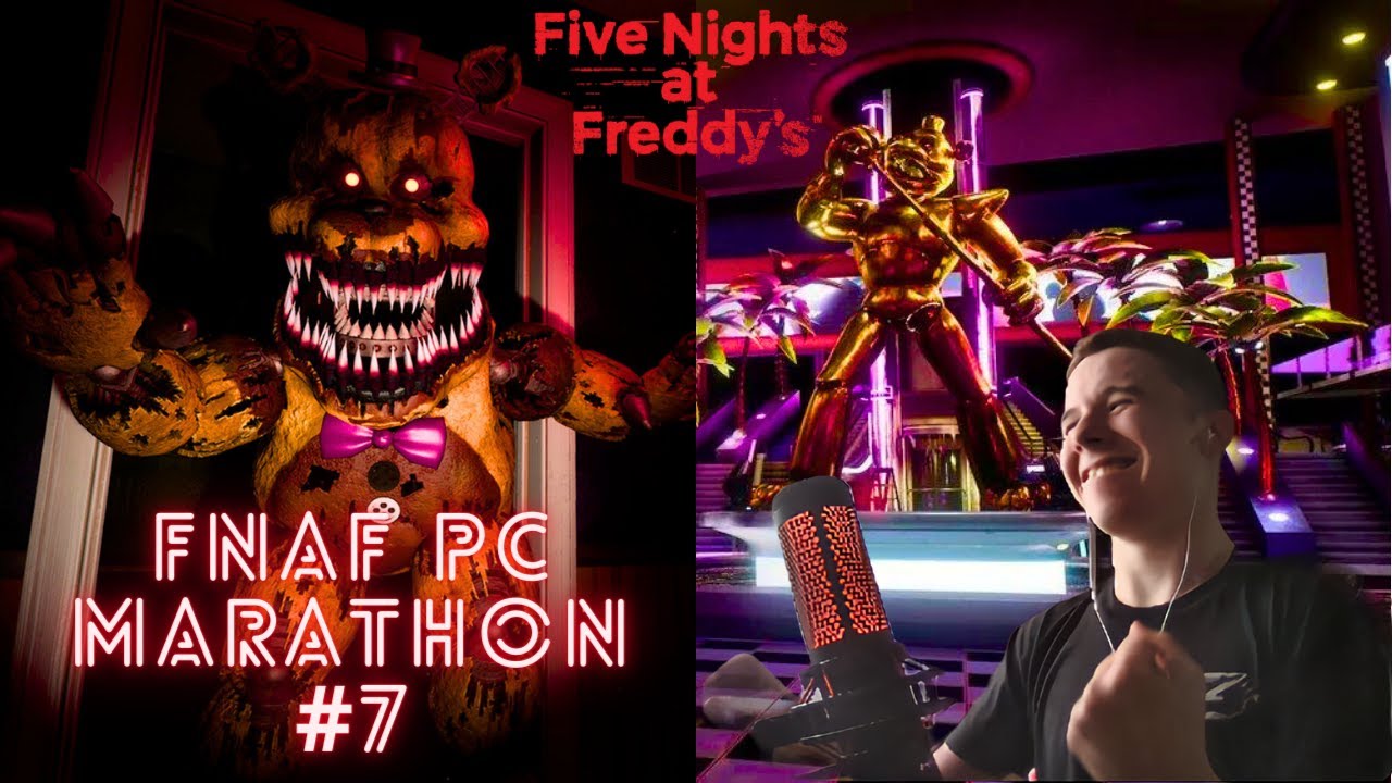 FNAF PC Marathon #7 // Its Been So Long // FNAF Movie Hype!!! // Road ...