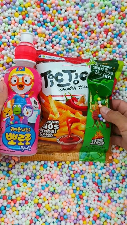 Mencari dan menemukan jajanan paldo pororo,tic tic di dalam kardus#huntingjajan #jajanan #jajan ...