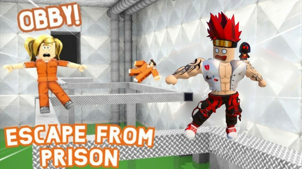 ESCAPE FROM PRISON NEW OBBY #6 ! Full Walkthrough - YouTube