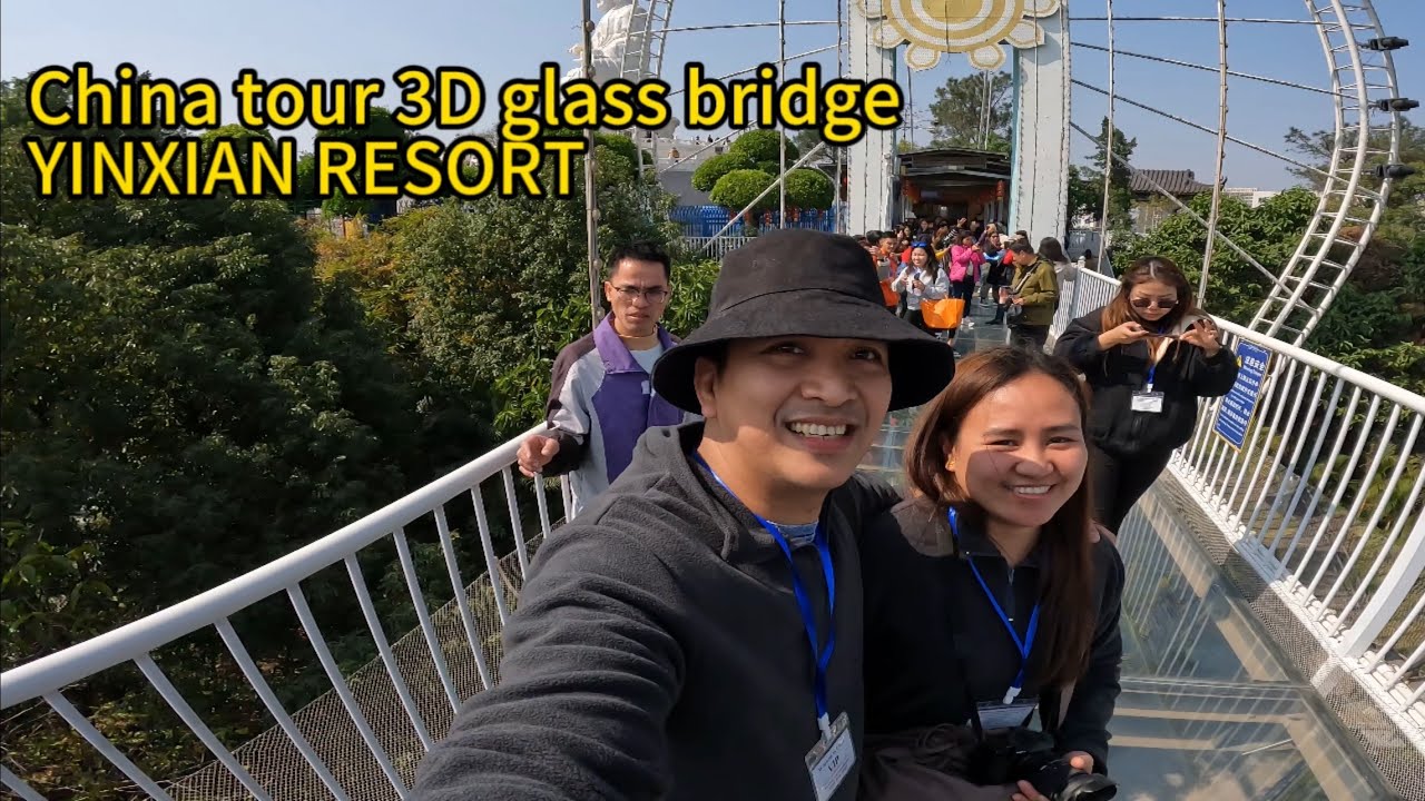 Chinese new year holliday! 2024 We go to the famous 3D GLASS BRIDGE in ...