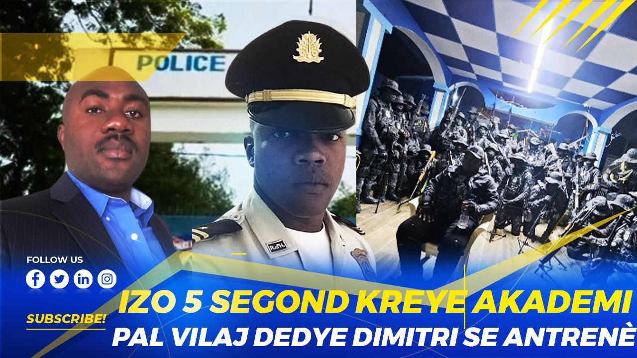 Izo 5segond Kreye Akademi Pal Vilaj De Dye Dimitri Herard Se Antrenè ...