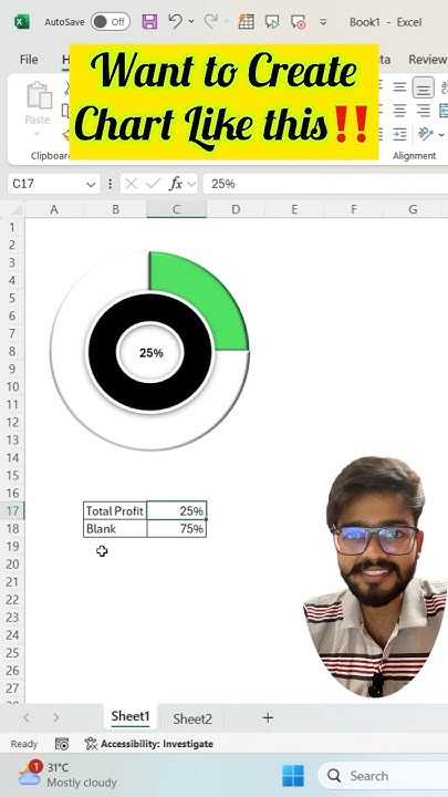 Infographic Chart in Excel‼️ #excel #exceltips #exceltutorial #exceltricks #shorts #shortvideo ...