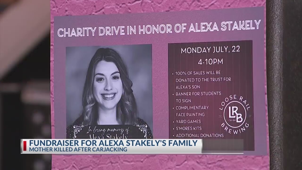 Fundraiser held for Alexa Stakely's family - YouTube
