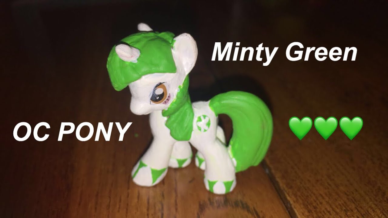MLP Custom OC Pony - Minty Green💚 - YouTube