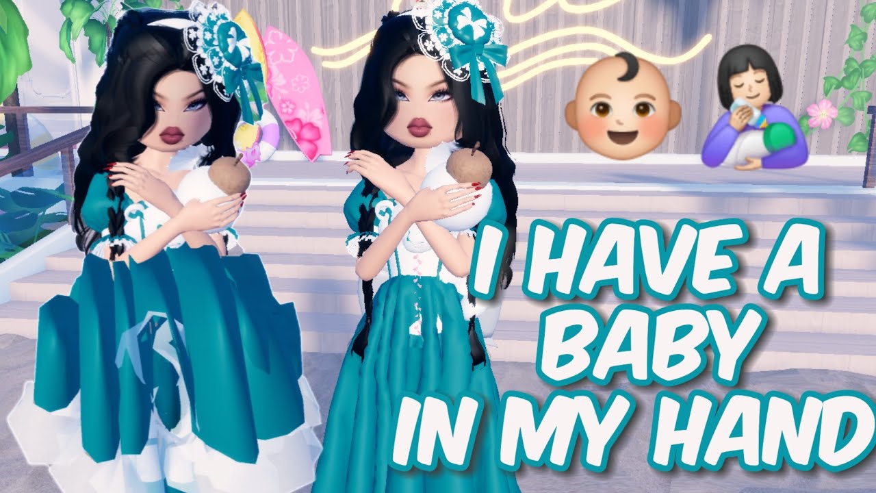 HOW CAN I GET A BABY, I HAVE A BABY - DTI - DRESS TO IMPRESS - ROBLOX ...