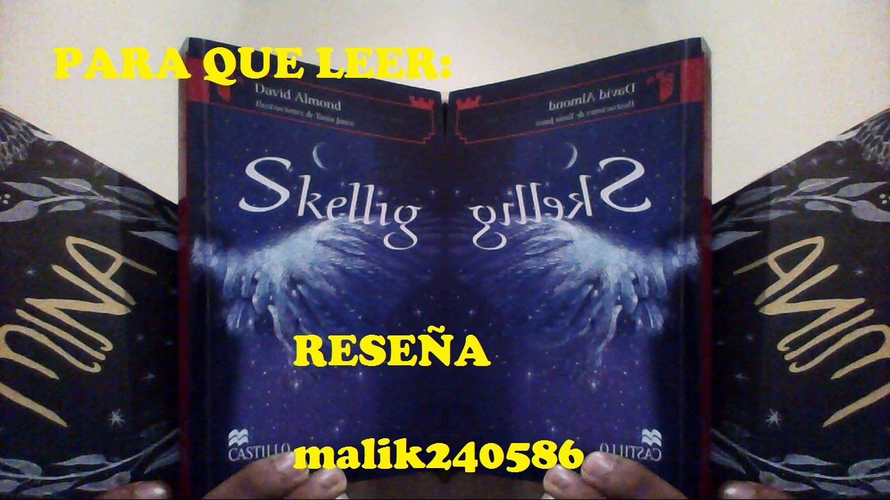 RESEÑA DE MINA Y SKELLIG DE DAVID ALMOND - YouTube