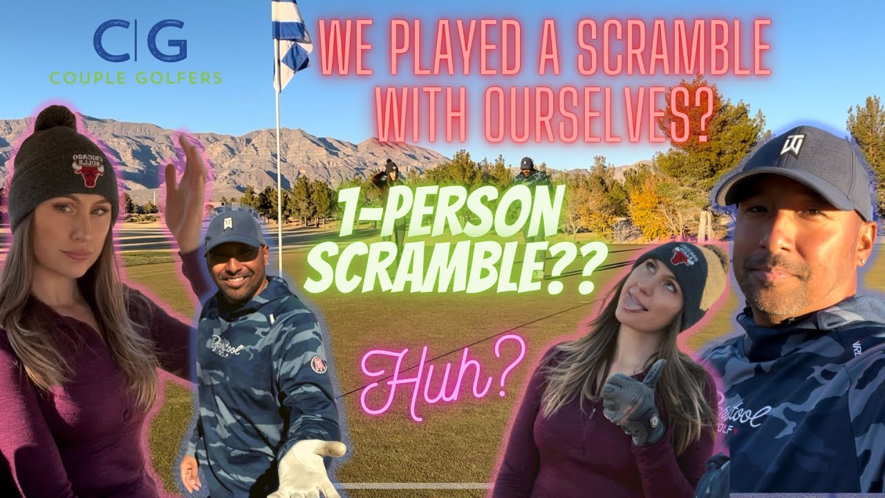 We Played A 1 Person Scramble?? Las Vegas | What Did We Shoot? Aliante ...