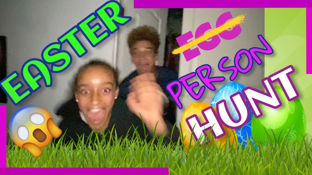 Hide and Seek! SO SCARY! Easter Egg Decorating Shenanigans - YouTube