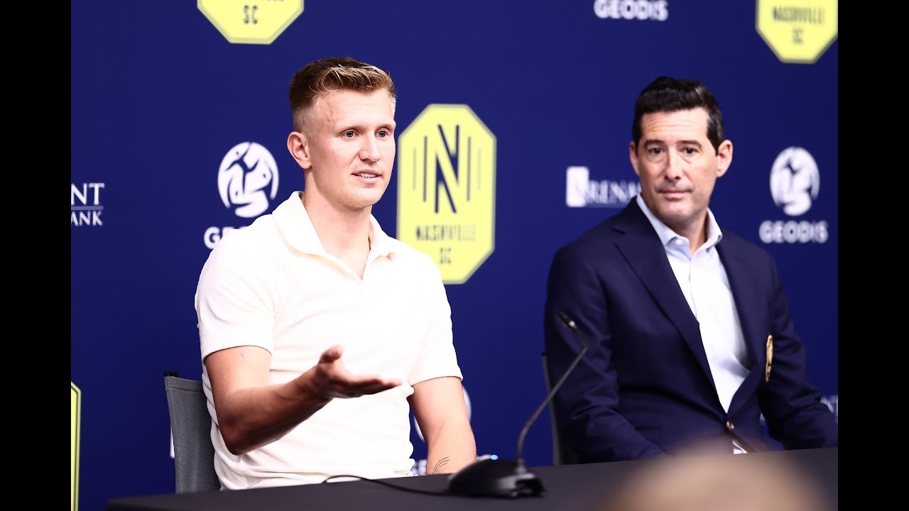 Sam Surridge | Nashville SC Introductory Press Conference | 27 July ...