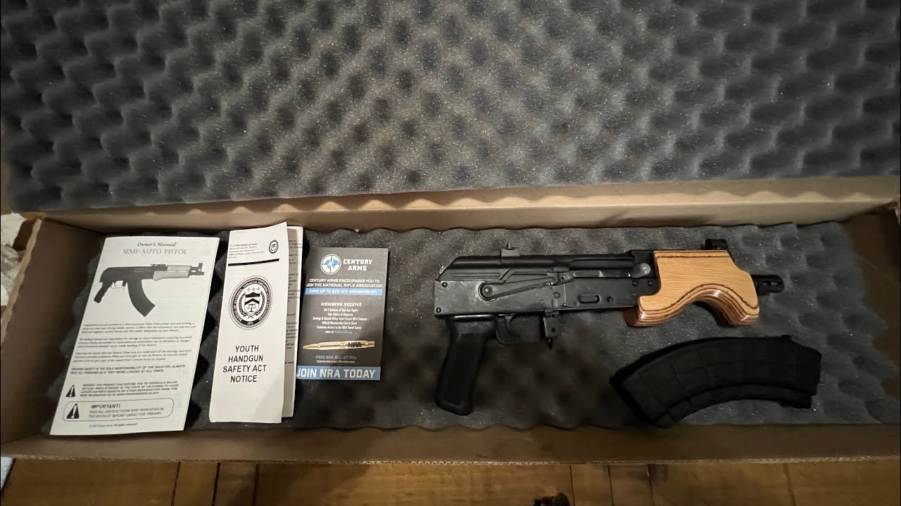 Went to pick up the 🇷🇴 made Mini Draco. I walked out with 🇷🇴 made Micro ...