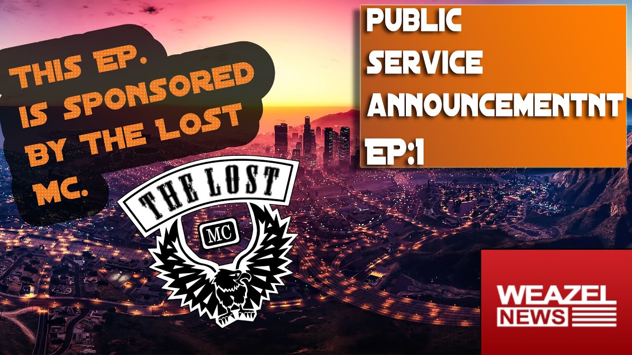 Elevated RP - Weazel News - Public Service Announcement - YouTube