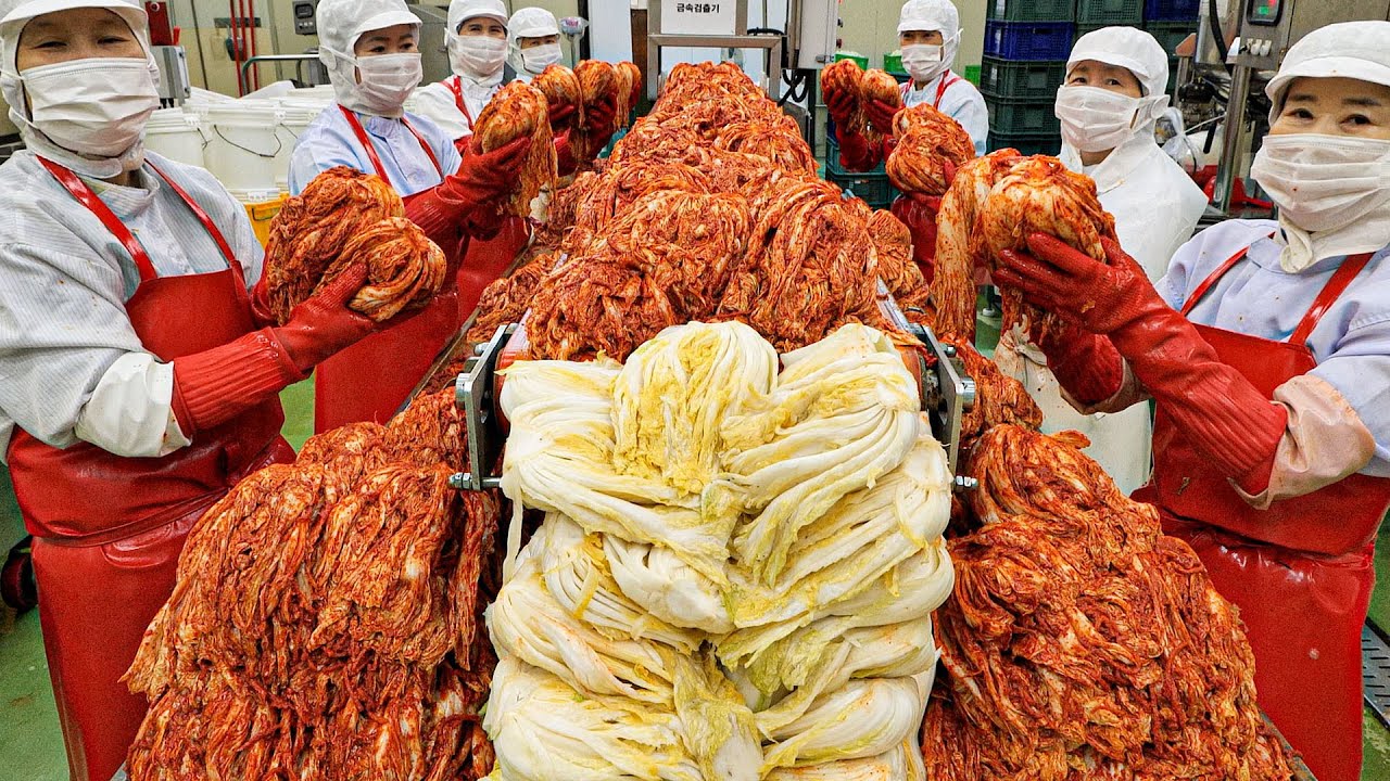 김치만 8가지 나오는 고깃집? 김치공장까지 운영하는 역대급 스케일의 삼겹살, 목살 고깃집 / Kimchi Factory ...