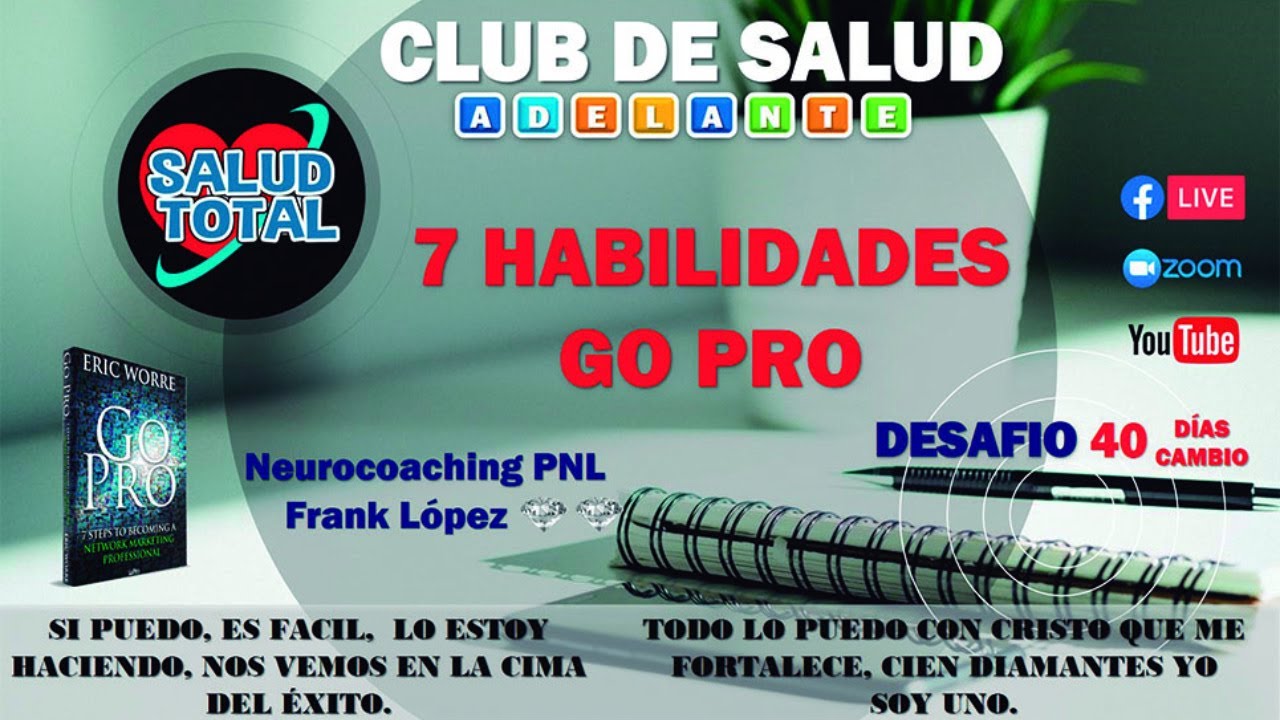 2da. EDICIÓN SALUD TOTAL: DÍA N° 4.- NEUROCOACHING FRANK LÓPEZ / SIETE ...