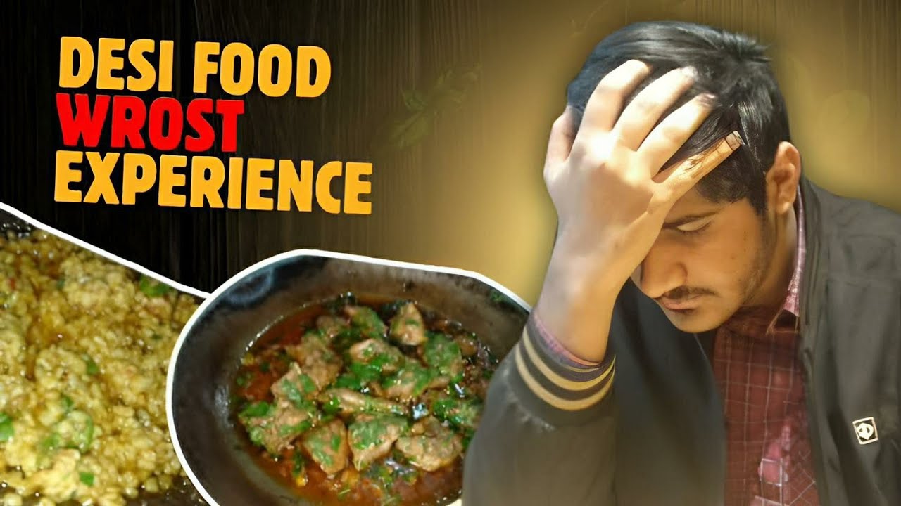 Trying Local Desi Food | Worst * EXPERIENCE *😭| VLOGS BY DAWOOD - YouTube