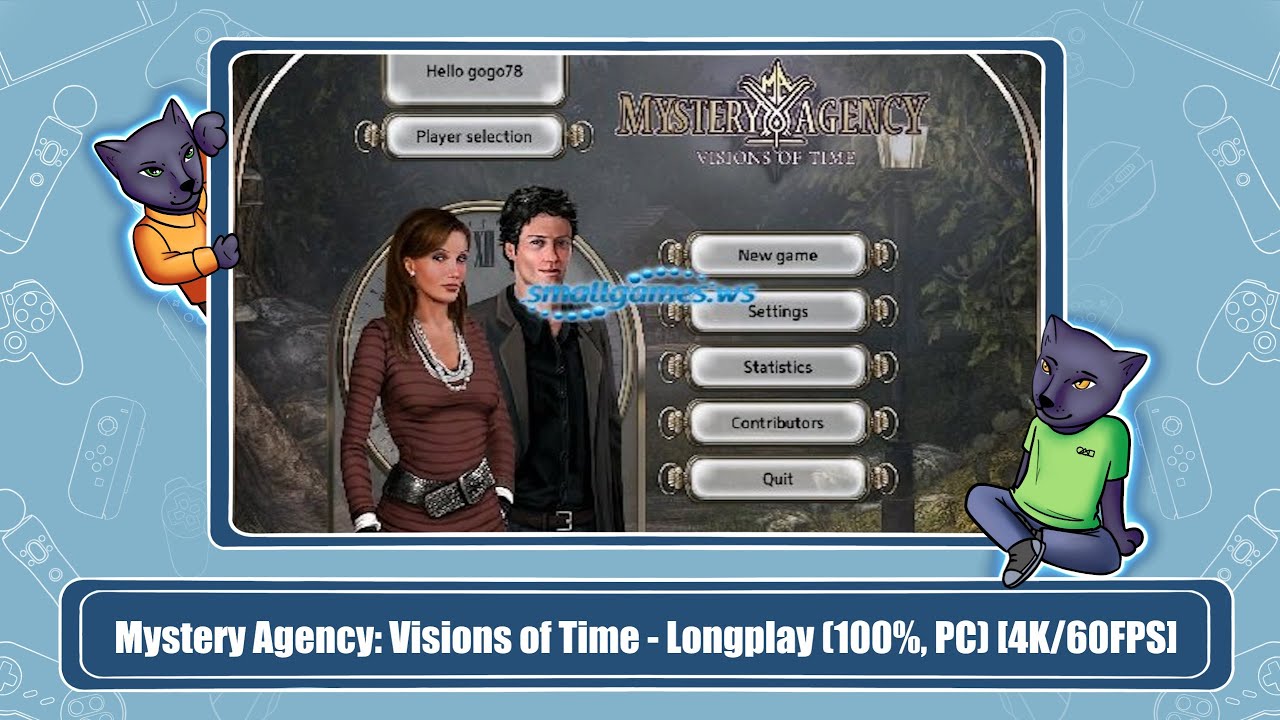 Mystery Agency: Visions of Time - Longplay (100%, PC) [4K/60FPS] - YouTube