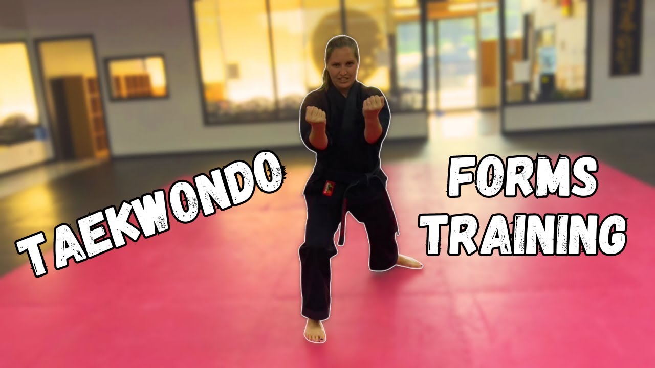 Taekwondo Forms Training - YouTube