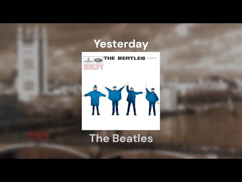 Yesterday. Lyrics in English and Spanish - YouTube