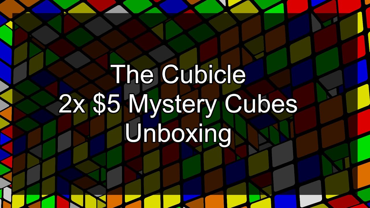 What can you expect when ordering $5 Mystery cubes from TheCubicle ...