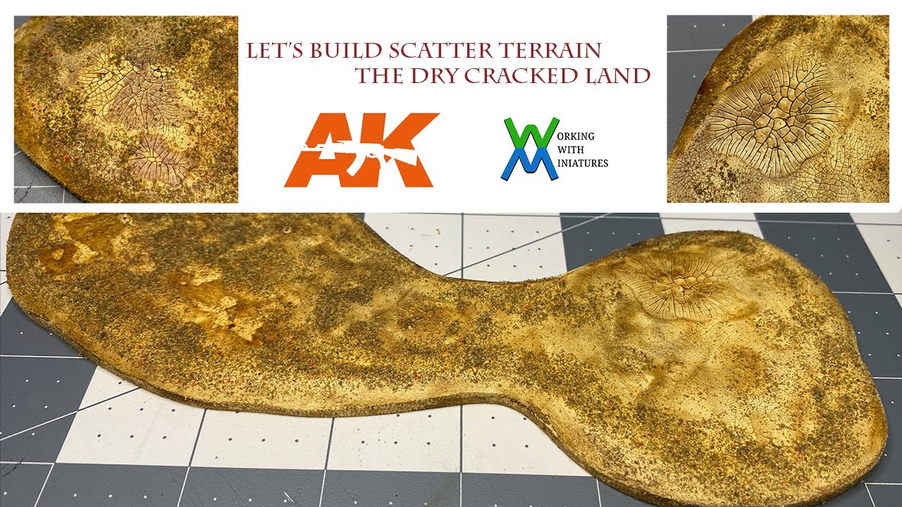 Let's Build Scatter Terrain - The Dry Cracked Land - YouTube