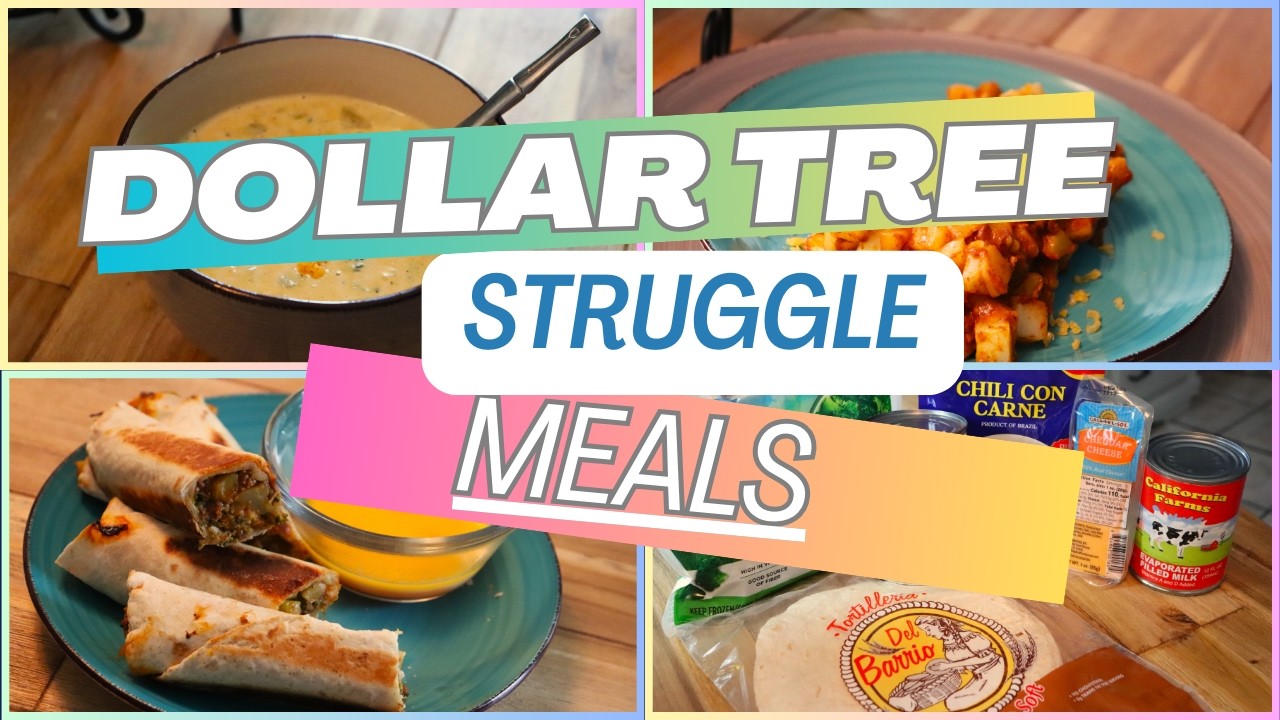 3 Ingredient Dollar Tree Meals for One Single Meals on a Small Budget ...