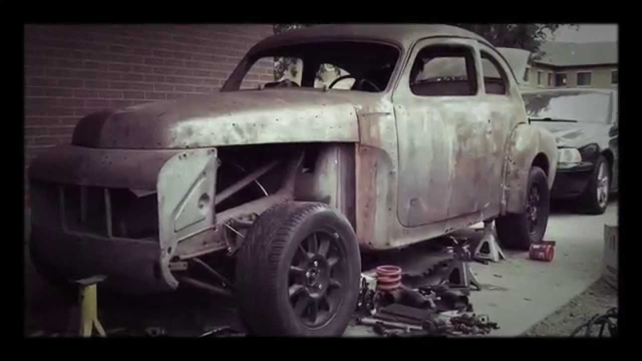 Tetanus on bags Volvo PV544 Rat Rod - YouTube