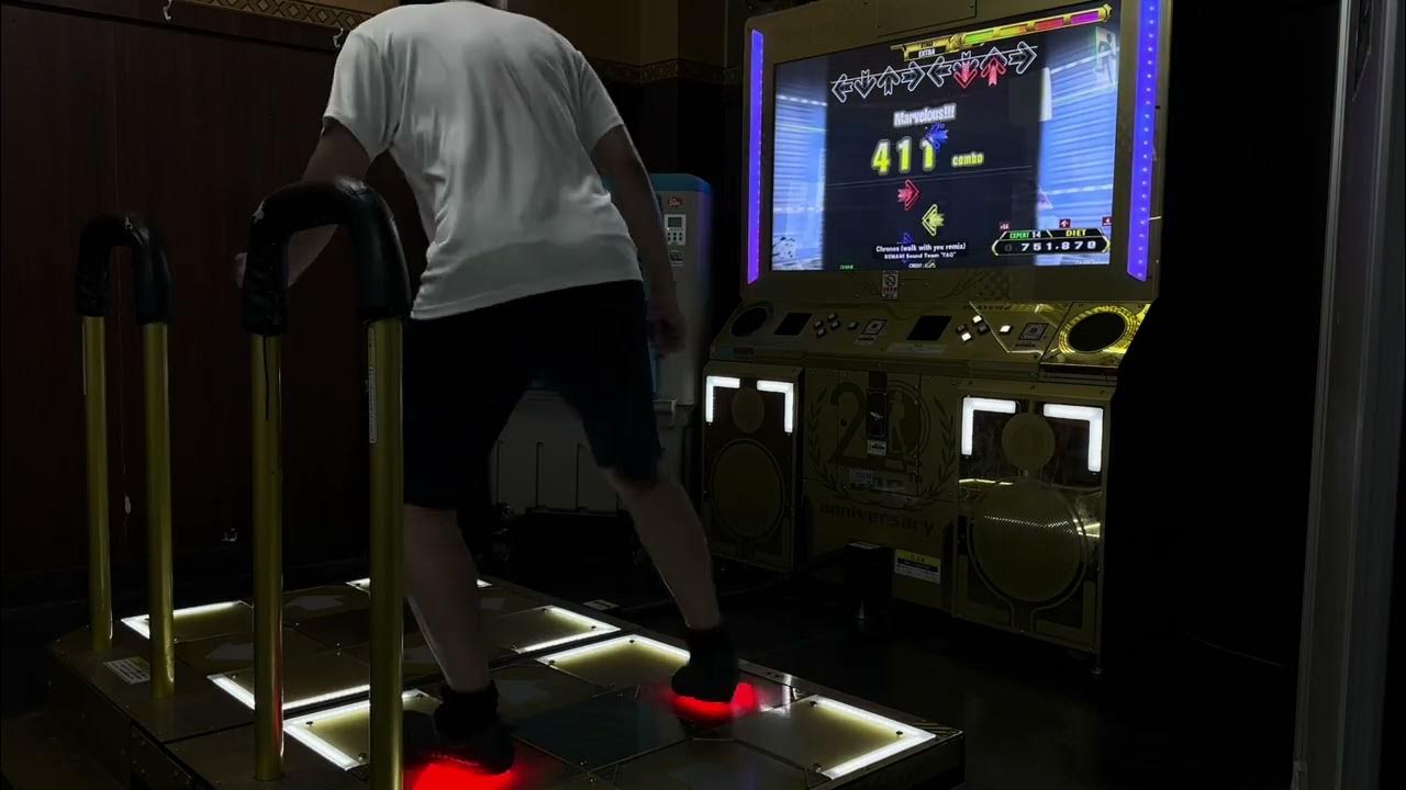 [DDR] [NG集(5/8)] 足14 Chronos (walk with you remix) EDP PFC 999520 Expert double - YouTube