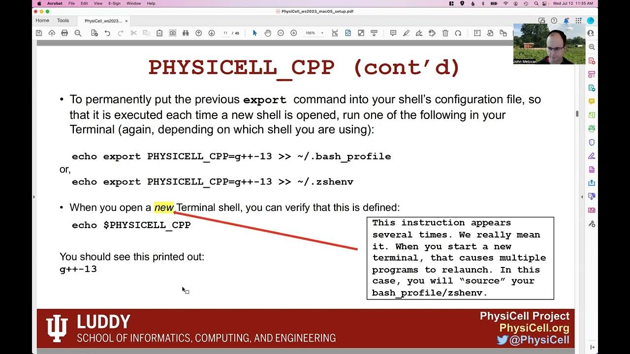 macOS PhysiCell ecosystem install guide July 2023 - YouTube