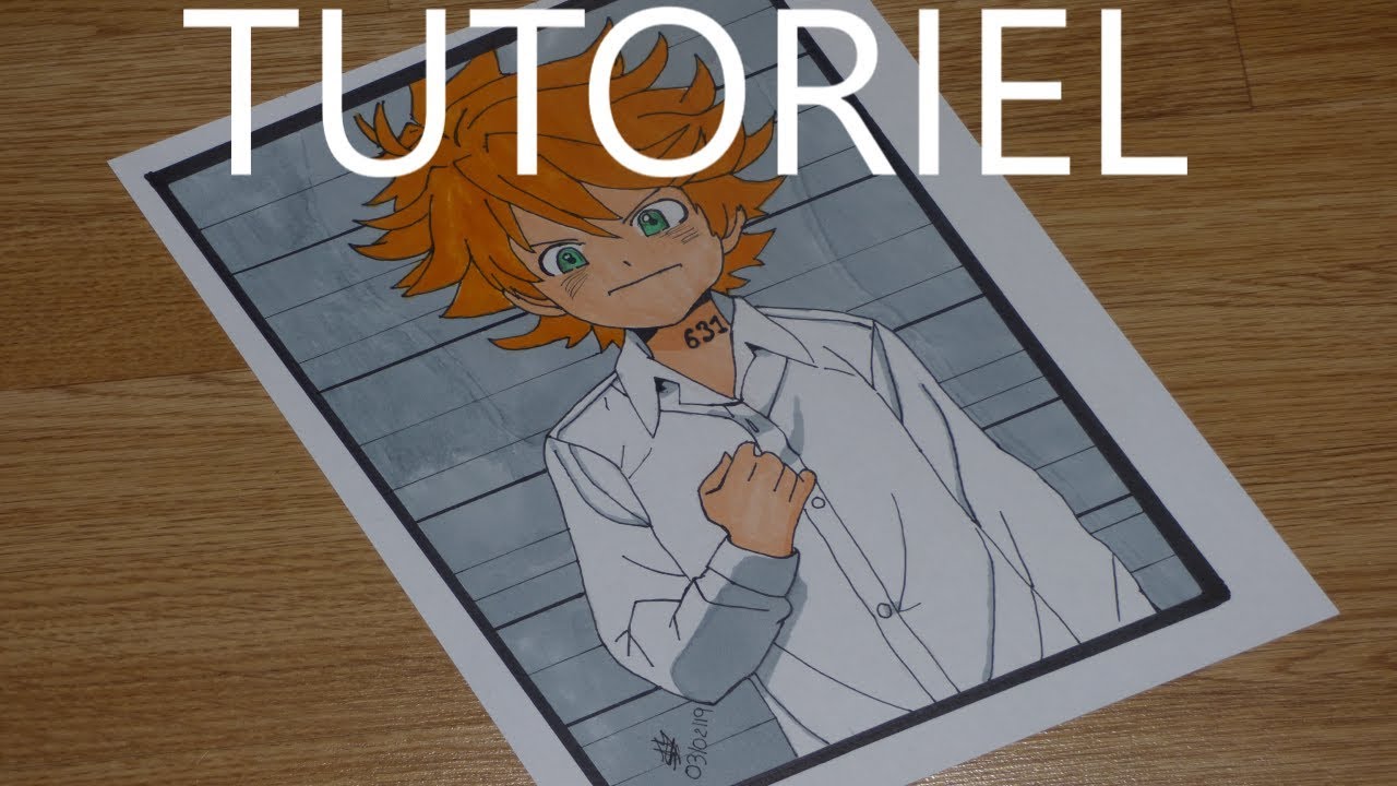Comment dessiner Emma l The Promised Neverland l MATT DRAW - YouTube