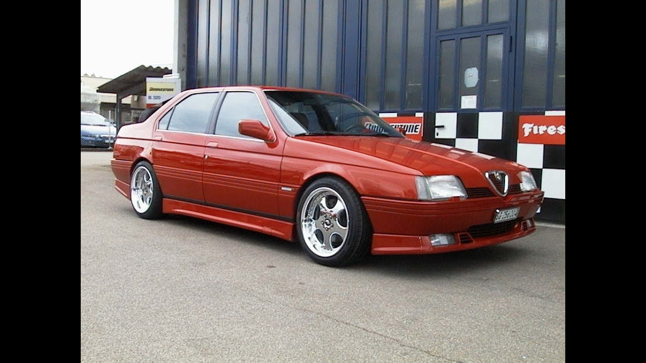 ALFA ROMEO 164 - RETRO TUNING SUPER CAR СУПЕР АВТО - YouTube