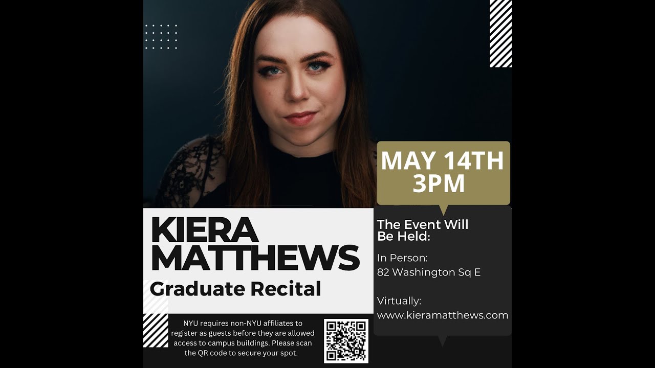 Kiera Matthews Graduate Recital - YouTube